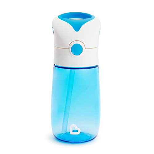 Munchkin® Flip & Go⢠Tritan Straw Toddler Cup, 12 Ounce, Blue, 1 Pack