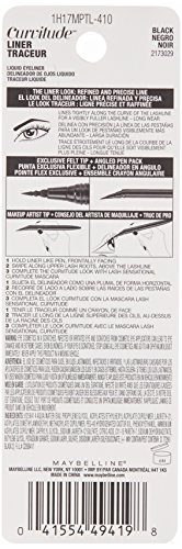 Maybelline Curvitude Liner, Black, 0.027 oz.