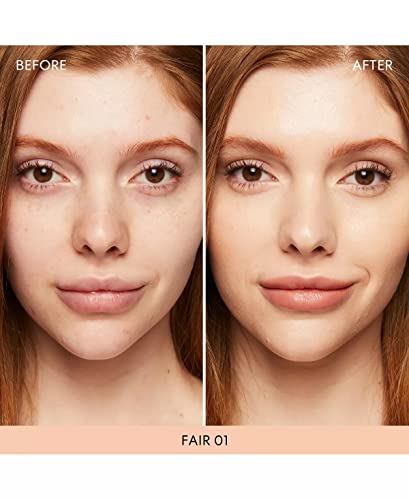 bareMinerals Original Liquid Mineral Foundation Broad Spectrum Spf 20, Fair 01, 1 Fl Oz