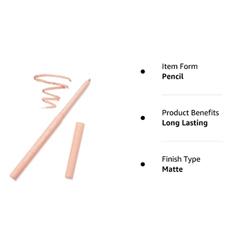 Colourpop ColourPop PEACH FUZZ Matte Eyeliner Retractable Pencil Creme Gel (Pastel Peach), 0.2g (0.007 Ounce)
