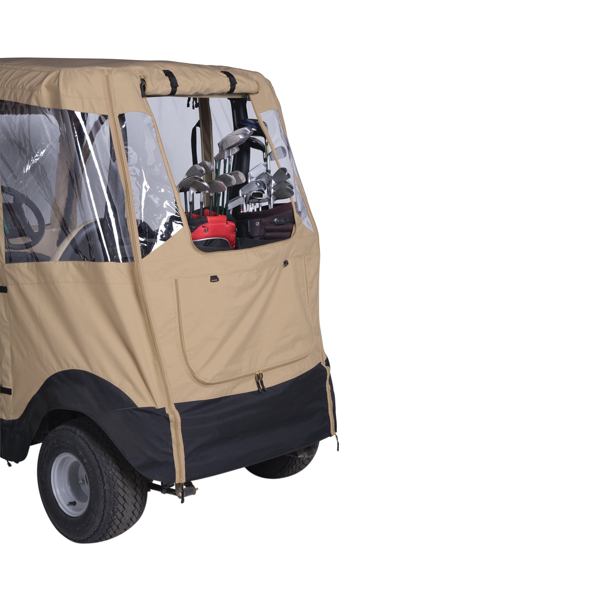 Classic Accessories Fairway 2-Person Club Car Precedent Golf Cart Enclosure