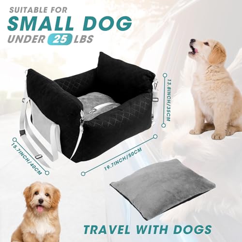 fophop Large Dog Car Seat for Large Medium Dogs,Washable Big Dog Bed Sofa Travel Seat,Fits Cars Trucks