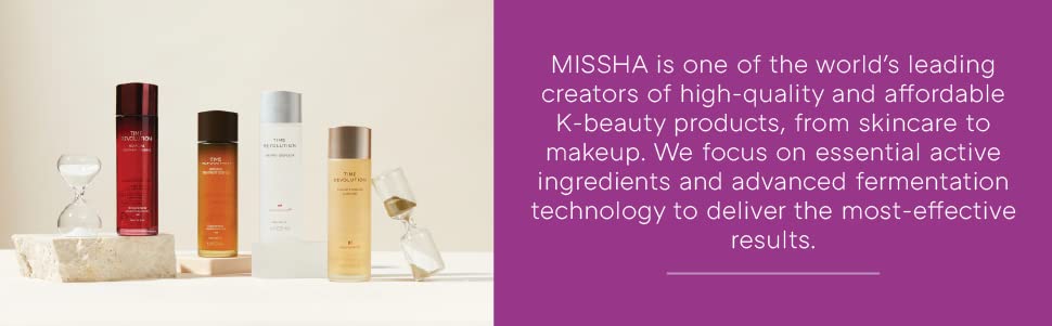 MISSHA TIME Revolution The First Essence Face Serum (5th Gen) 150ml - Face Serum That Moisturizes and Smoothes The Skin Creating A Clean Base