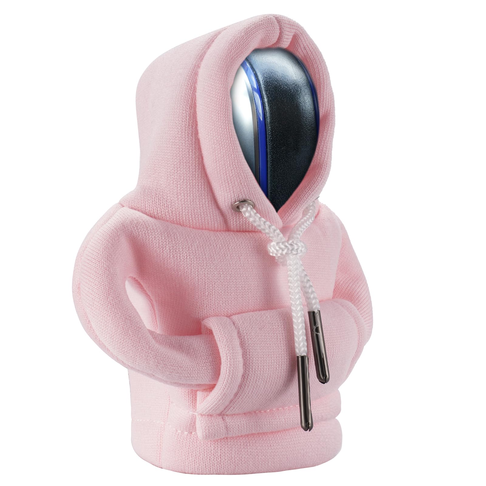 Gear Shift Hoodie, Universal Car Shift Knob Cover, Mini Hoodie for Car Shifter, Automotive Interior Cute Gadgets, Car Accessories and Decorations