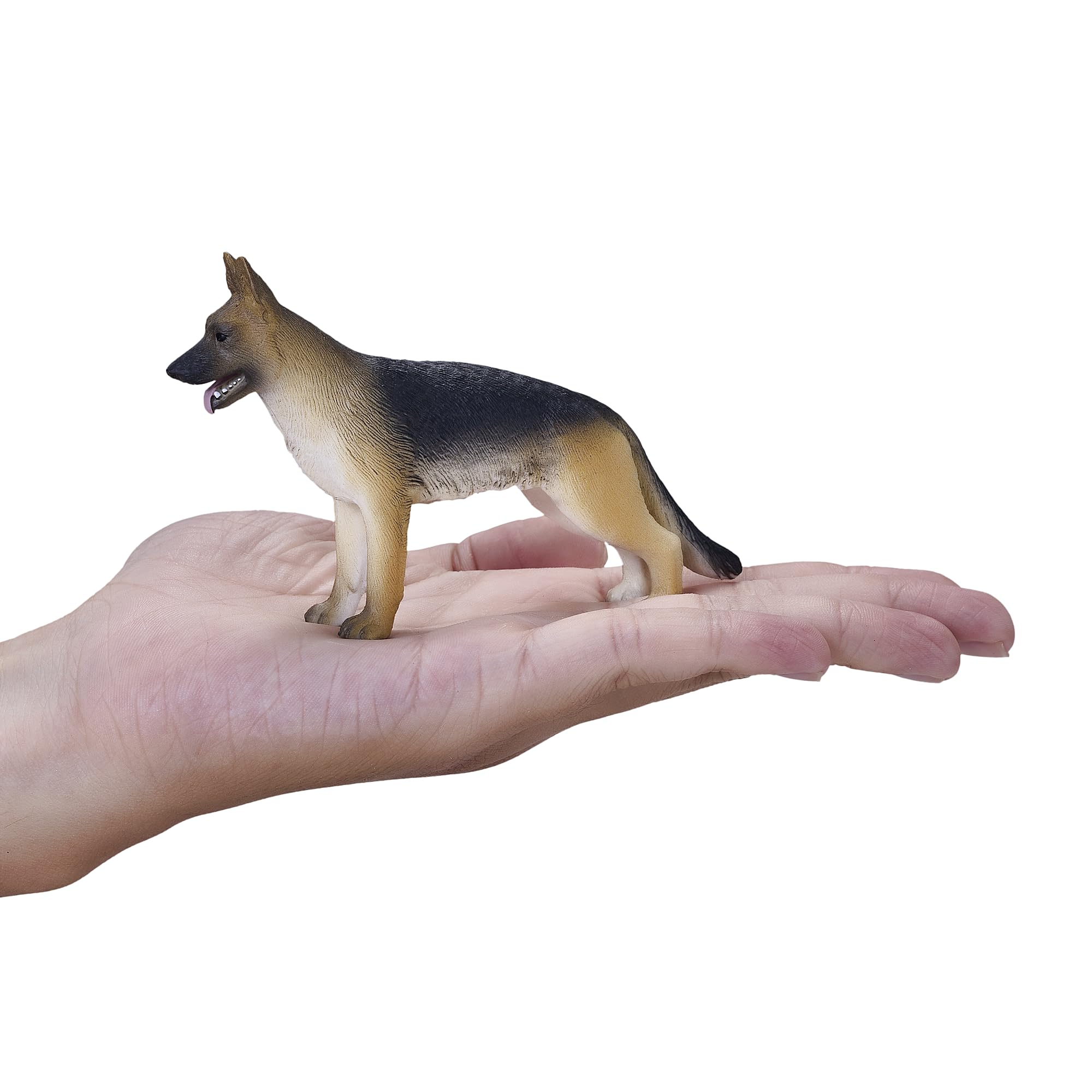 MOJO German Shepherd Realistic Domesticated Animal Hand Painted Toy Figurine