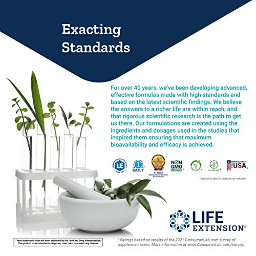 Life Extension Triple Strength Prosta Pollen โ Prostate Health โ 1 Daily โ Gluten-Free โ 30 Softgels