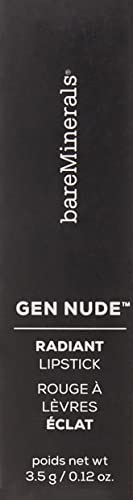Bareminerals Gen Nude Radiant Lipstick - Nudist, 0.12 Oz