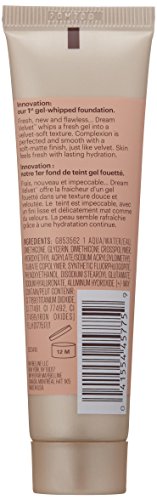 Maybelline New York Dream Velvet Soft-Matte Hydrating Foundation, Classic Ivory, 1 fl. oz.