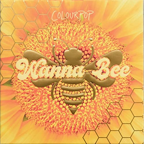 ColourPop Wanna Bee - Eyeshadow Palette (Yellow Neutral Orange Brown Shades), 0.3 Ounce