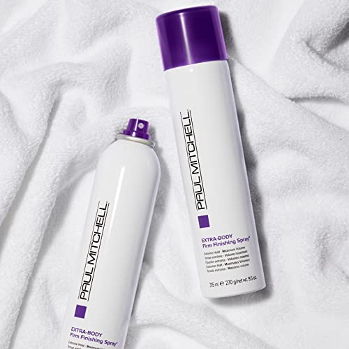 Paul Mitchell Extra-Body Finishing Spray, Flexible Hold, Maximum Volume, For Fine Hair, 9.5 Ounce (Pack of 1)