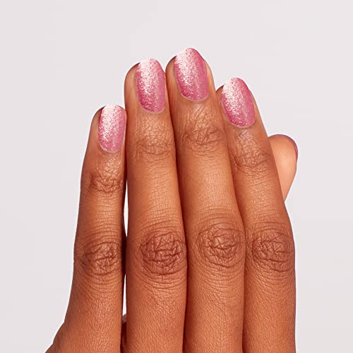 OPI Infinite Shine 2 Longwear Lacquer, Pixel Dust, Pink Long-Lasting Nail Polish, 0.5 fl. oz.