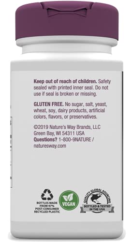 Nature's Way Bilberry Extract for Eyes with Black Elderberry*, Eye Health Supplement for Adults*, 90 Capsules