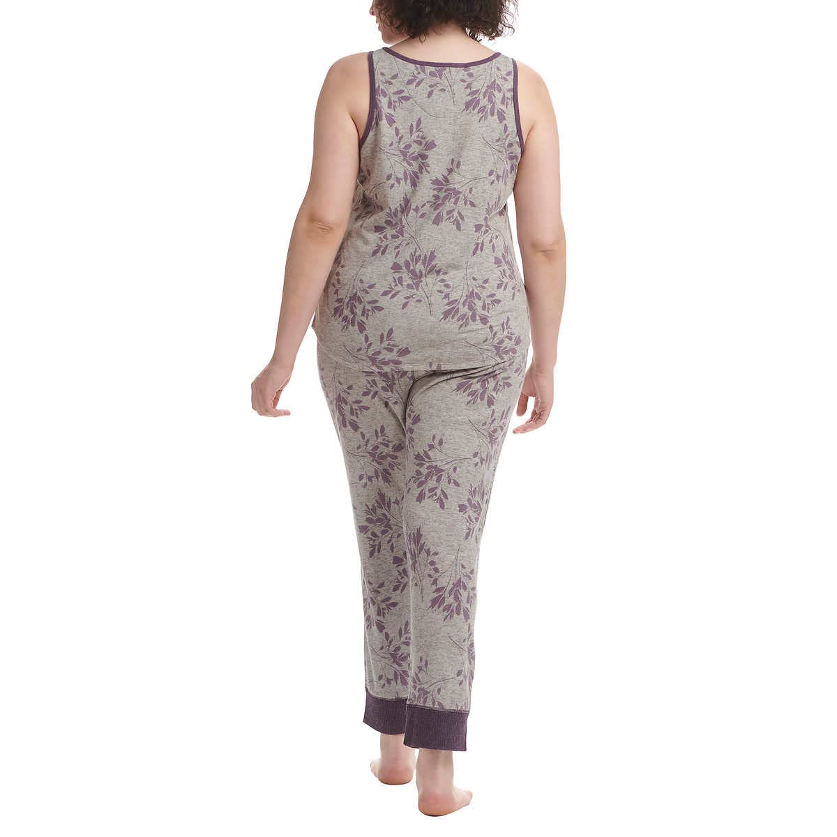 Live Love Lounge by Karen NeuburgerLadies' 3-Piece Lounge Set (as1, alpha, m, xx_l, regular, regular, Purple)