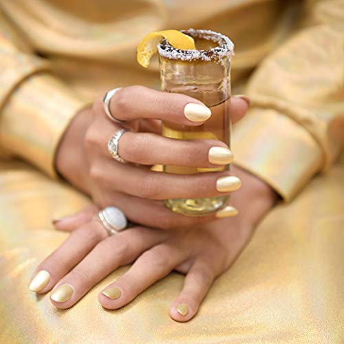 OPI GelColor, Suzi’s Slinging Mezcal, Gold Gel Nail Polish, Mexico City Collection, 0.5 fl oz