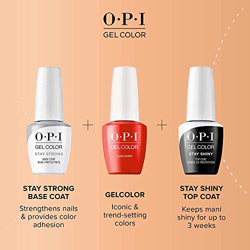 OPI GelColor, Suzi’s Slinging Mezcal, Gold Gel Nail Polish, Mexico City Collection, 0.5 fl oz