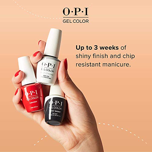 OPI GelColor, Suzi’s Slinging Mezcal, Gold Gel Nail Polish, Mexico City Collection, 0.5 fl oz