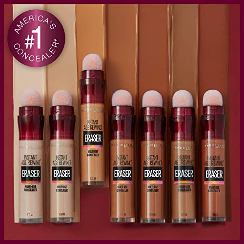 Maybelline Instant Age Rewind Eraser Dark Circles Treatment Multi-Use Concealer, Golden, 0.2 Fl Oz (Pack of 1)