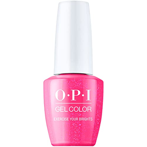 OPI GelColor, Exercise Your Brights, Pink Gel Nail Polish, Summer '22 Power of Hue Collection