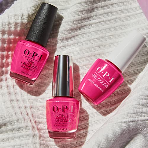 OPI GelColor, Exercise Your Brights, Pink Gel Nail Polish, Summer '22 Power of Hue Collection