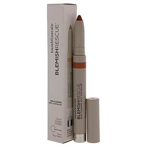 BareMinerals Blemish Rescue Skin- Clearing Spot Concealer - 4.5N Tan - Da Women Concealer 0.06 oz