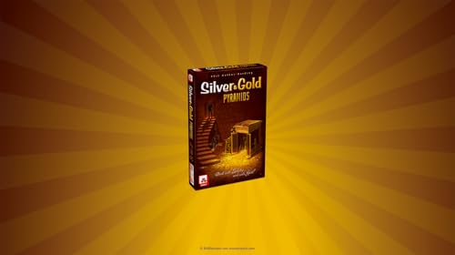 Nürnberger Spielkarten Verlag 10041765-0001 Silver & Gold Pyramids, Yellow