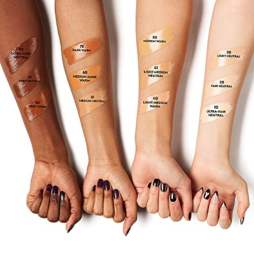 Urban Decay Hydromaniac Tinted Moisturizer - 24HR Hydrating & Glowy Medium Coverage Foundation - With Kombucha Filtrate + Marula Oil - Lightweight, Dewy Skin Finish β 81 Deep Neutral, 1.1 Oz