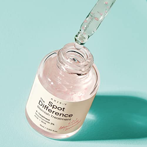 AXIS-Y Spot The Difference Blemish Treatment 15ml / 0.5 fl. oz | Hydrating Gentle Acne Treatment | Spot Treatment | Acne Care | Korean Skincare