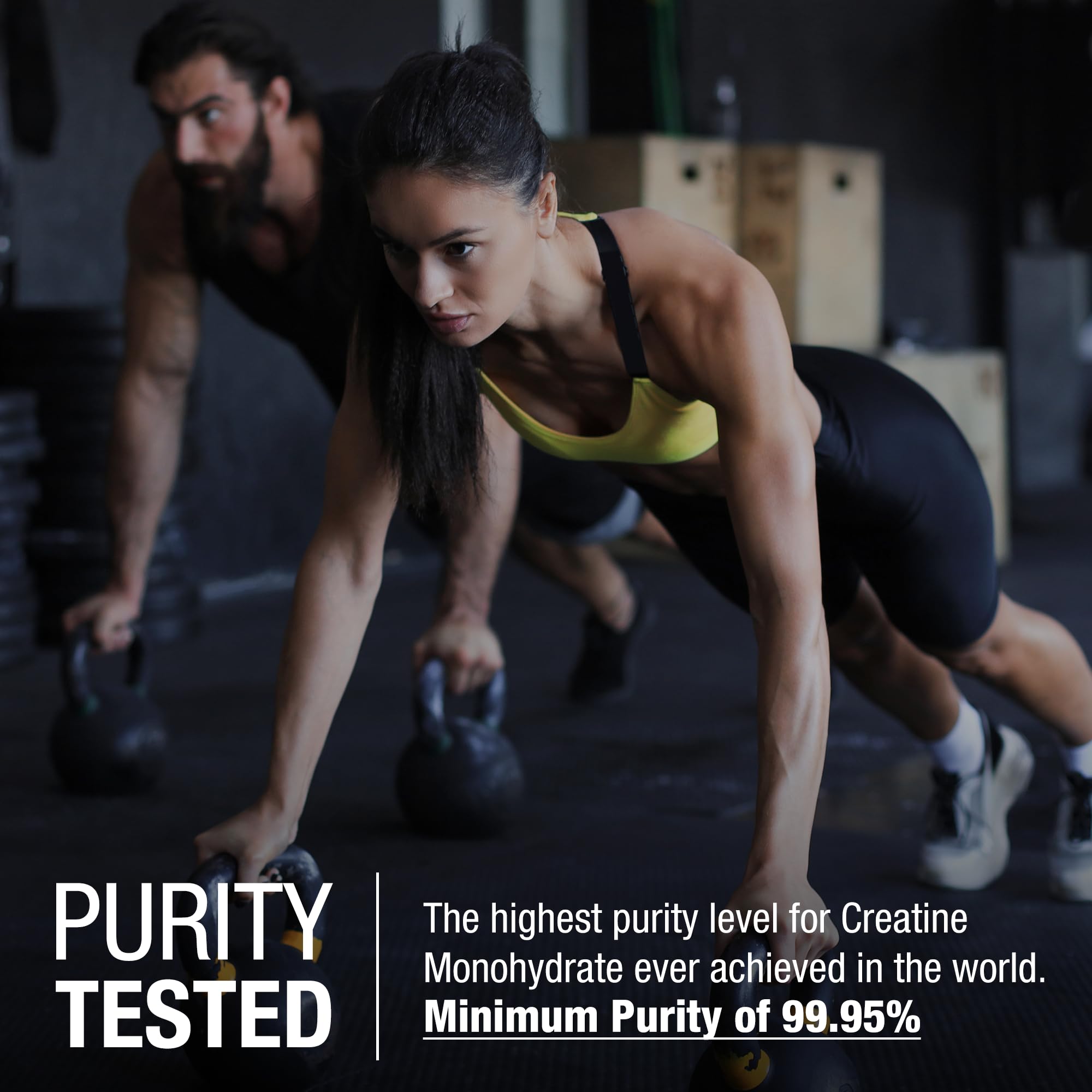 German Creatine - Pure Creapure Micronized Creatine Monohydrate Powder, Promotes Muscle Growth, Increase Muscle Mass, Enhance Strength, 99.99% Purity, 3rd Party Tested, 270g (54 Servings)