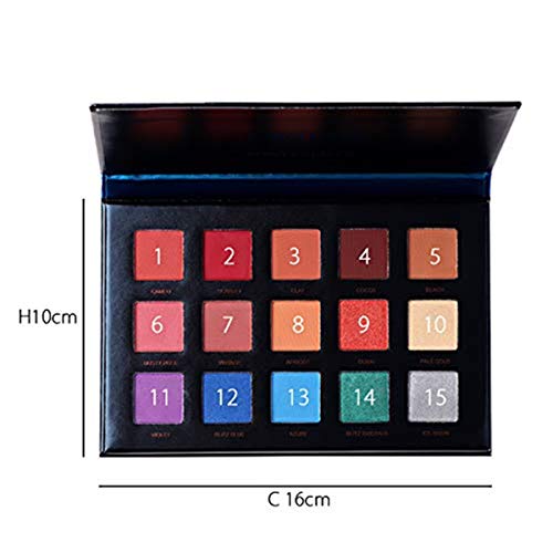 UCANBE 54 Colors Splashy Candies Eyeshadow Palette, Highly Pigmented Matte Shimmer Soft Creamy Glitter Rainbow Bright Powder Eye Shadow Blendable Waterproof Long Lasting Makeup Palletā¦