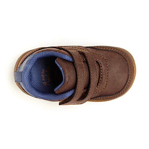 Stride Rite 360 Boy's Keaton Sneaker, Brown, M, 3 Little Kid