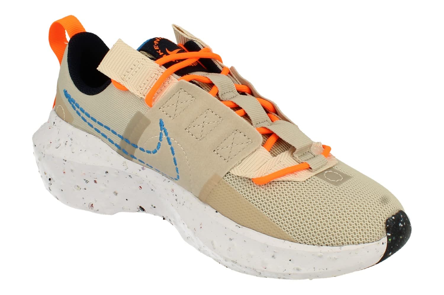 Nike Womens Crater Impact Running Trainers CW2386 Sneakers Shoes (UK 3 US 5.5 EU 36, Cream Light Photo Blue 200)