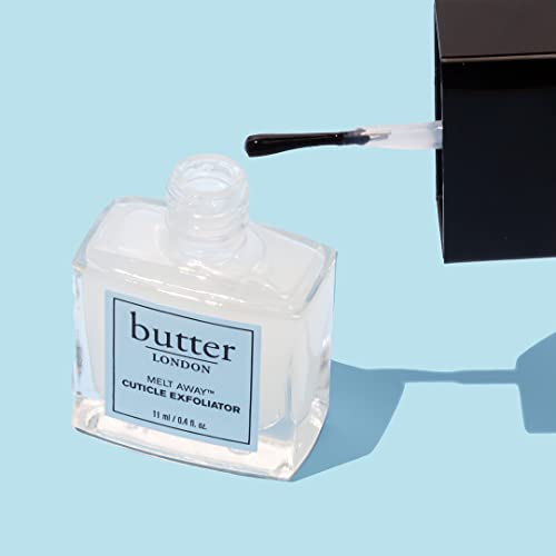 butter LONDON Melt Away Cuticle Exfoliator, cuticle remover for healthy looking nails, 0.4 Fl Oz (Pack of 1)