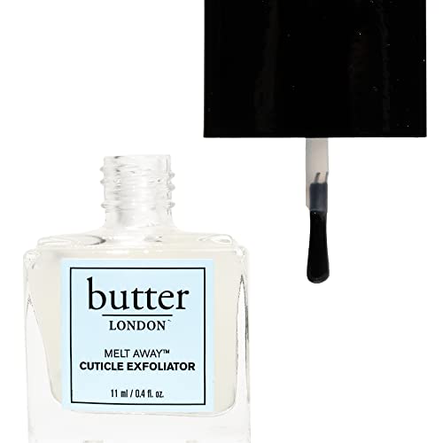 butter LONDON Melt Away Cuticle Exfoliator, cuticle remover for healthy looking nails, 0.4 Fl Oz (Pack of 1)