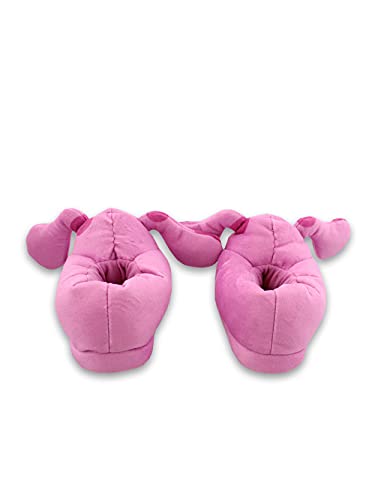 Blue's Clues & You Magenta Slip On Plush 3D Toddler Slippers (9-10 M US Toddler, Magenta)