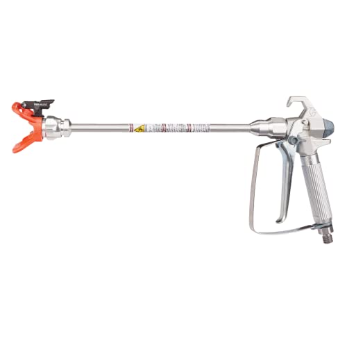 Graco Magnum 257025 Project Painter Plus Paint Sprayer, Multicolor & 243040 Extension with RAC IV Tip Guard, 10-Inch, Gray