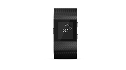 Fitbit Surge Fitness Superwatch, Black, Small (US Version) (Renewed)