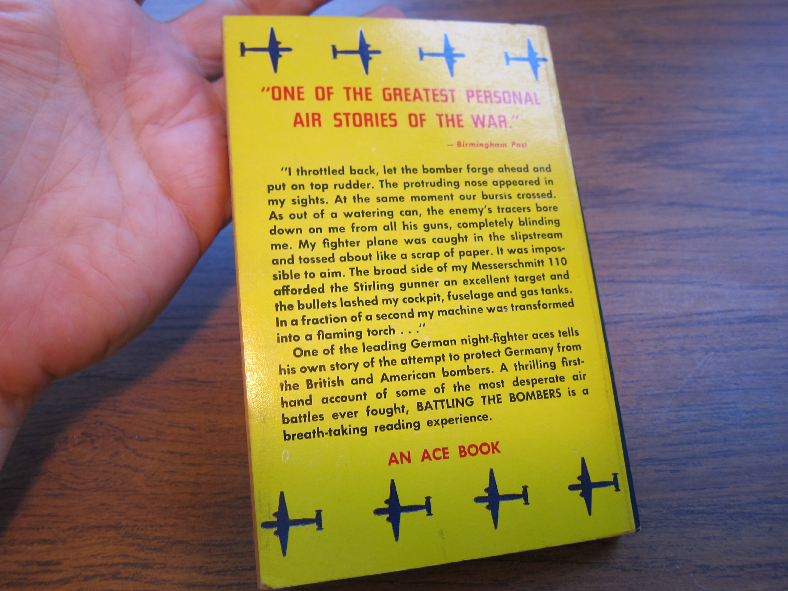 BATTLING THE BOMBERS the True Story of the German Night Fighters