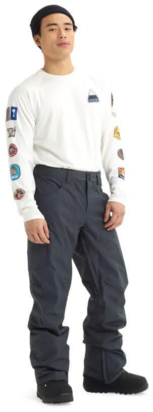 Burton Mens Covert Pant, Iron, XX-Large