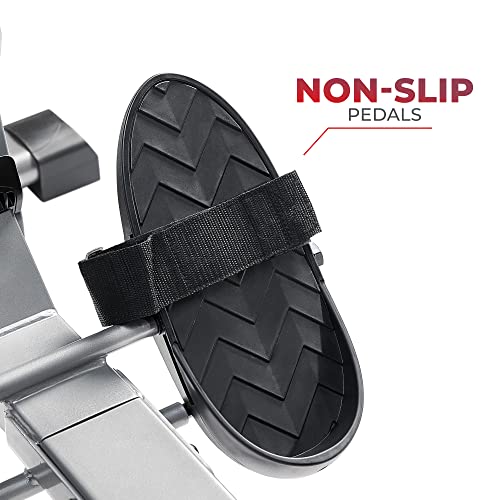Sunny Health & Fitness Dynamic Air Rowing Machine with Exclusive SunnyFit App Enhanced Bluetooth Connectivity – SF-RW520007