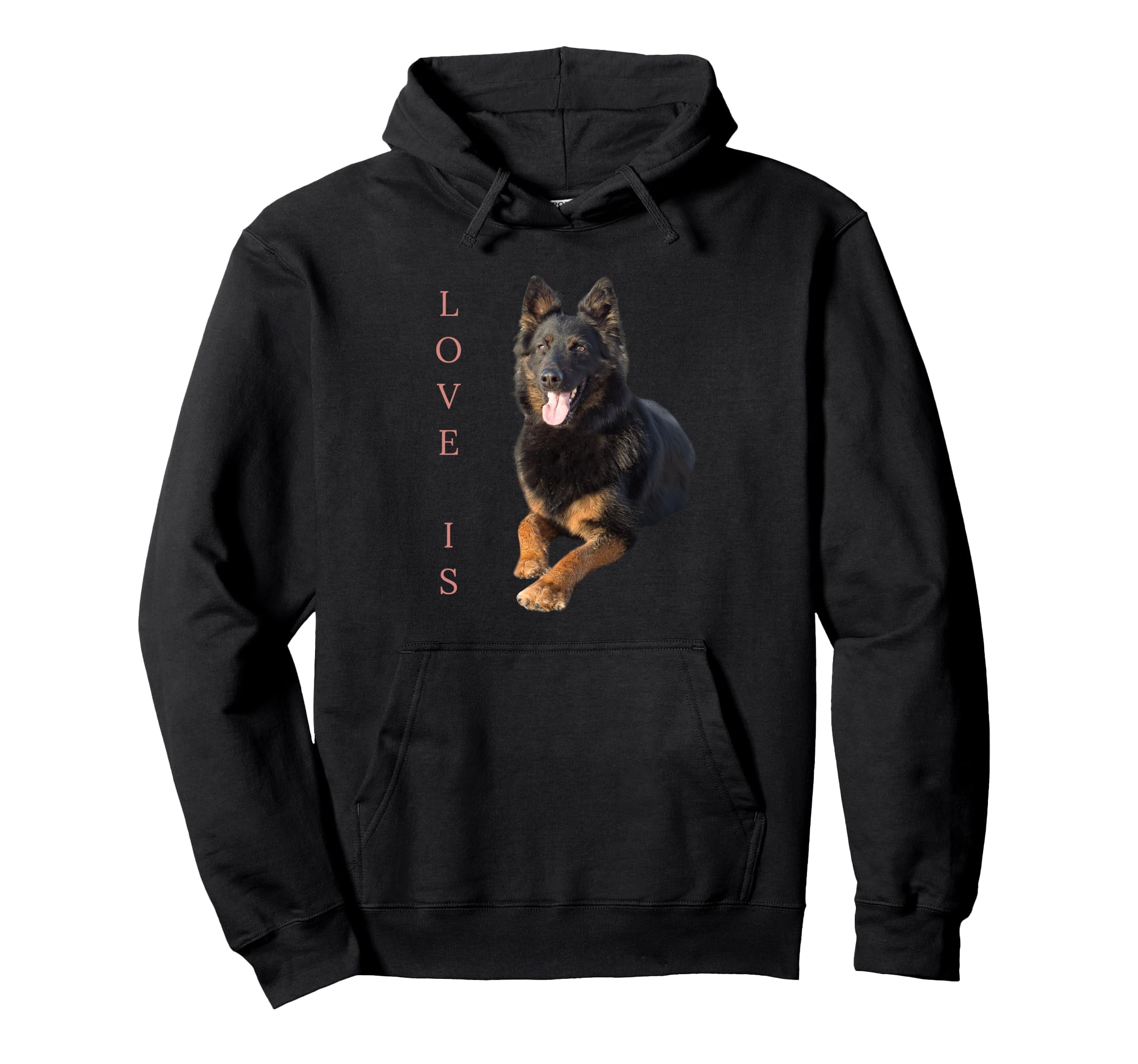 German Shepherd Shirt Women Men Kids Love Dog Mom Dad Gift Pullover Hoodie