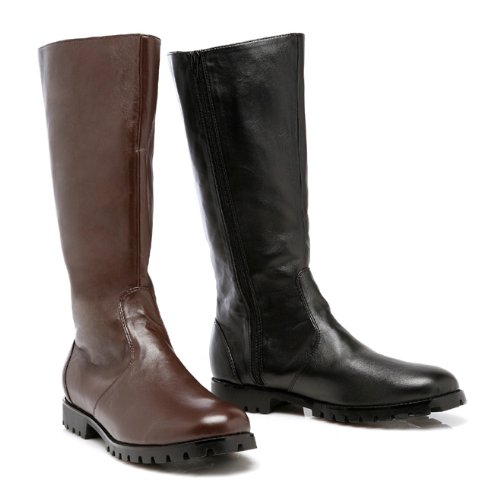 Ellie Shoes Men's Knee High Boot, Black, Small