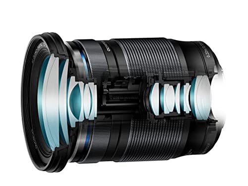 Olympus M.Zuiko Digital ED 12-200mm F3.5-6.3 Lens, Universal Zoom, Suitable for All MFT Cameras (Olympus OM-D & Pen Models, Panasonic G-Series), Black