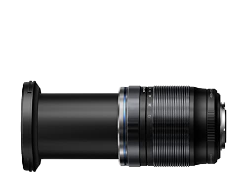 Olympus M.Zuiko Digital ED 12-200mm F3.5-6.3 Lens, Universal Zoom, Suitable for All MFT Cameras (Olympus OM-D & Pen Models, Panasonic G-Series), Black