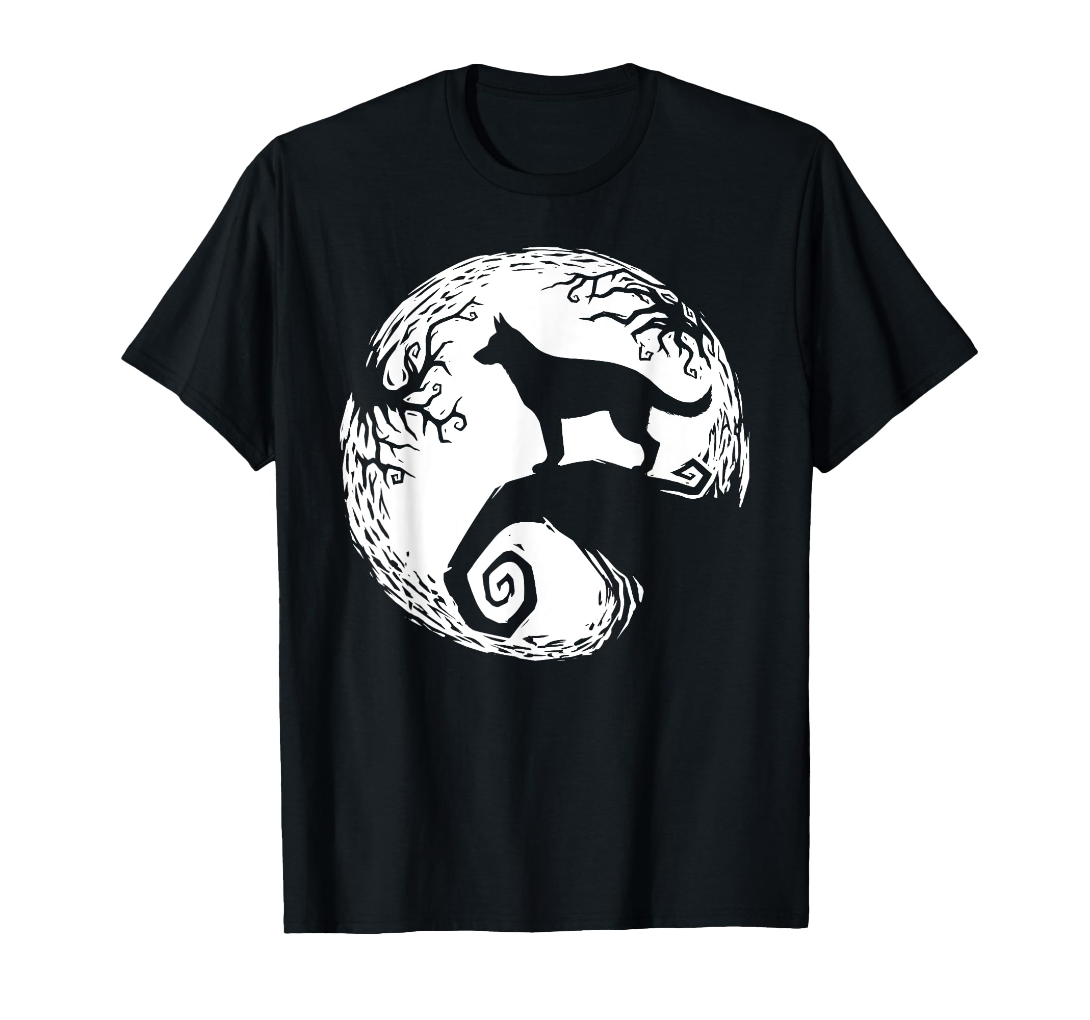 Spooky German Shepherd Halloween T-Shirt