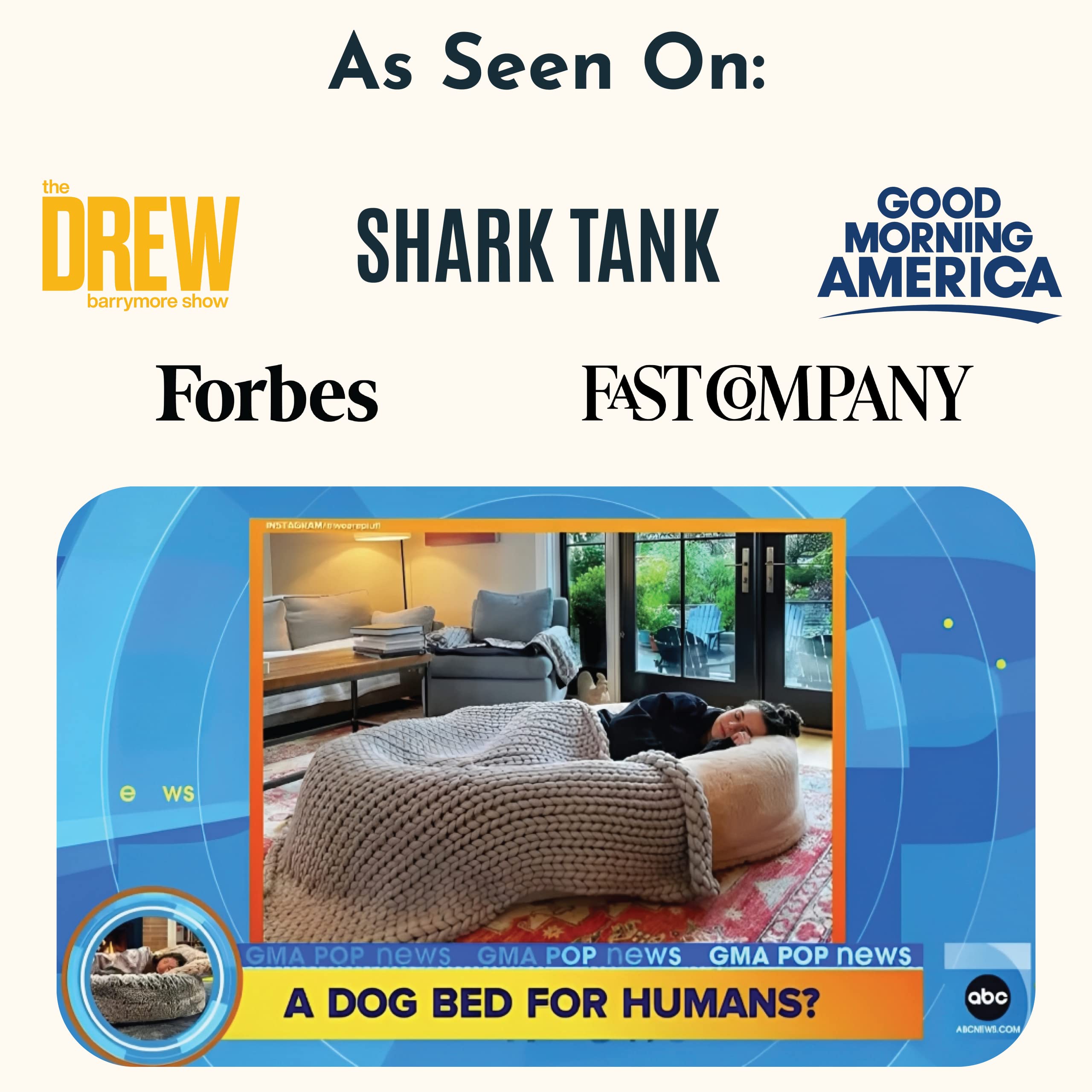 Plufl, The Original Human Dog Bed for Adults, Kids, and Pets. As Seen on Shark Tank. Comfy Plush Large Bean Bag with Memory Foam, Machine Washable, and Durable. Perfect nap and Floor Bed - Arctic Grey