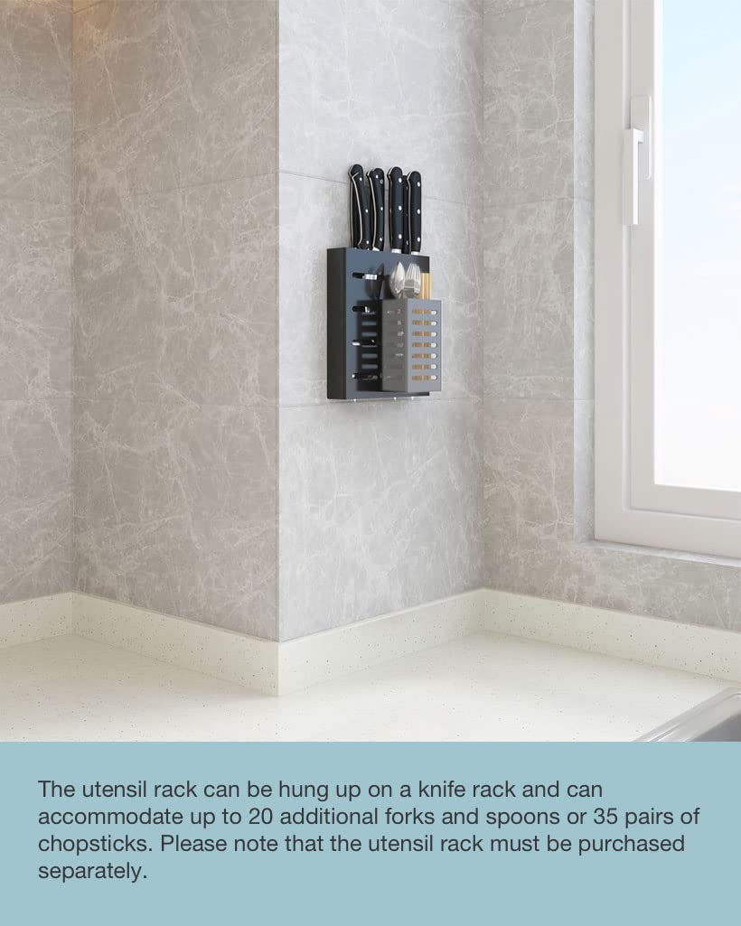 Kitidy Wall-mounted Kitchen Storage Organizer (Knife Rack)