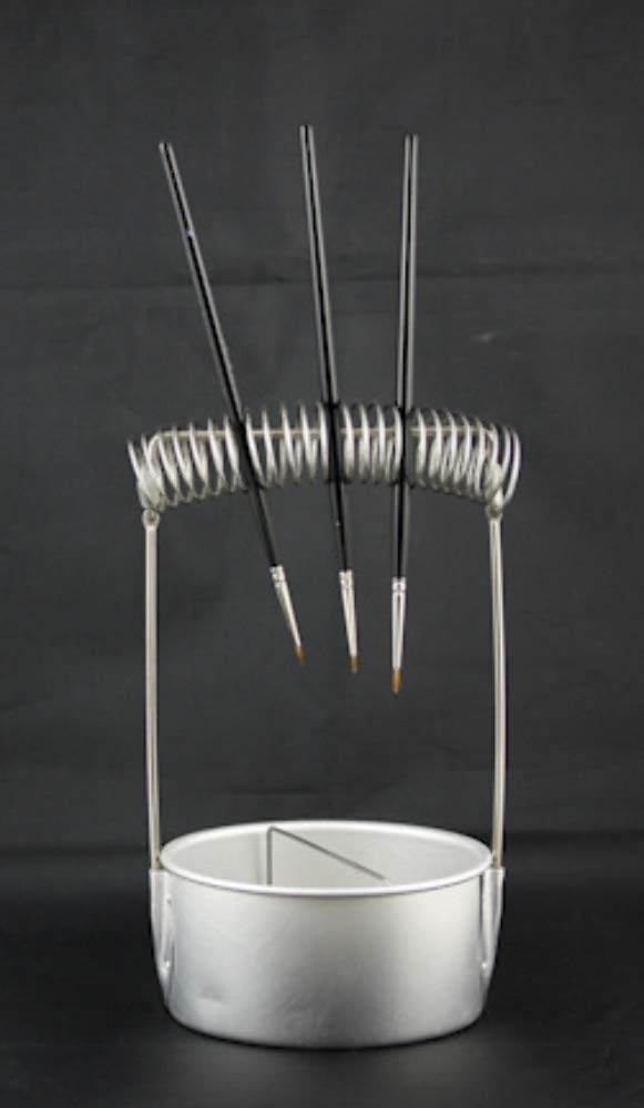 Mont Marte Brush Washer. Stainless Steel Paint Brush Cleaner and Dryer. Suitable for Acrylic and Oil Painting.