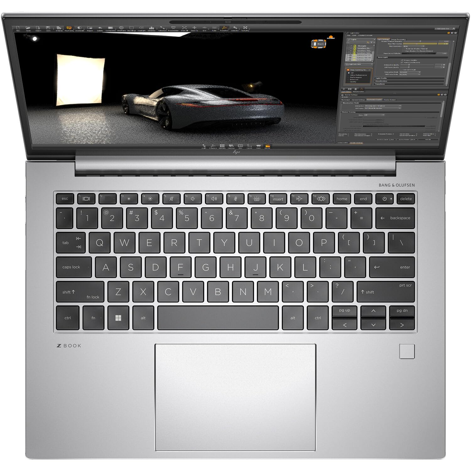 HP ZBook Firefly G9 Mobile Workstation, 16” WUXGA Display, Intel Core i7-1255U, NVIDIA T550, 32GB DDR5 RAM, 2TB PCIe SSD, Backlit Keyboard, Fingerprint Reader, HDMI, Wi-Fi 6, Windows 11 Pro, Gray