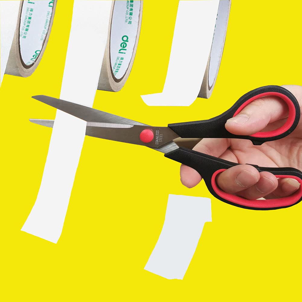 Scissors, Multipurpose office Scissors ,8.5 Inch Ultra Sharp Shears, Comfort-Grip Handles Household scissors,Sturdy Sharp Craft Supplies - Pack of 5, Right/Left Hande