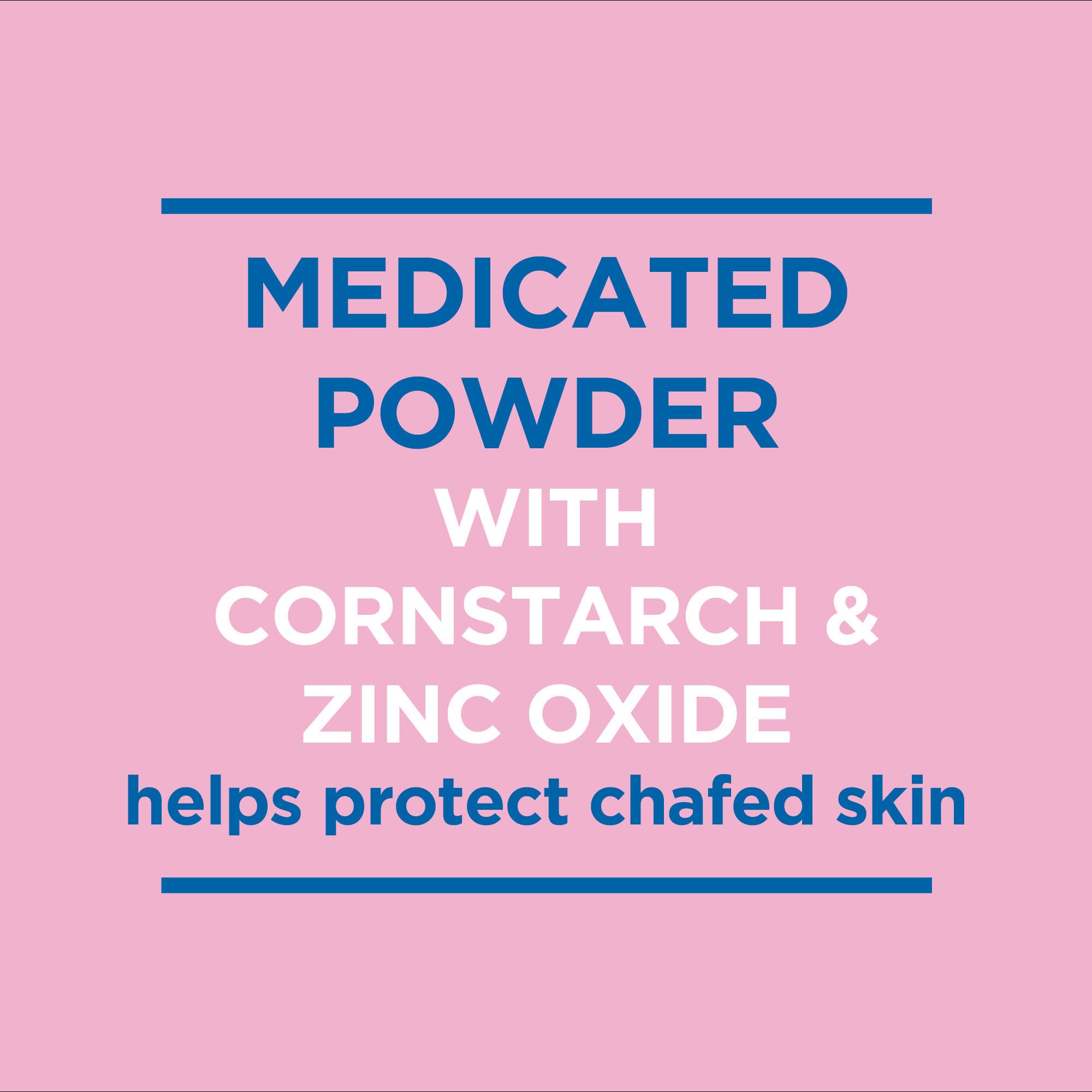 Caldesene Medicated Protecting Powder, Cornstarch & Zinc Oxide, Talc Free, 5oz